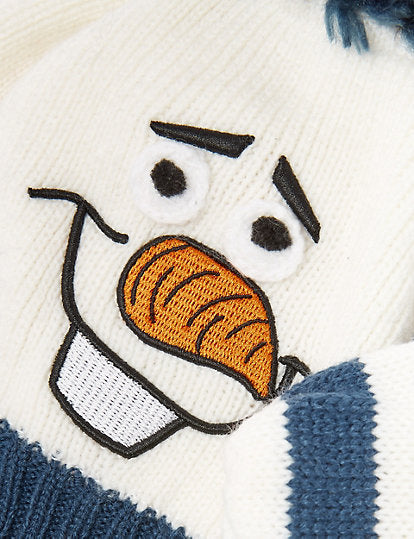 M&S Kids' Disney Frozen™ 2 Olaf Hat & Mittens Set – Brand Ministry